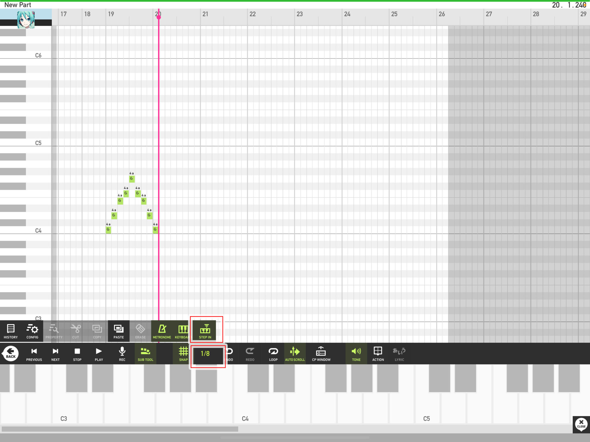 Mobile VOCALOID Editorの使い方 | どんぐりの音あそび